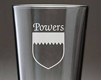 Powers Coat of Arms | Etsy