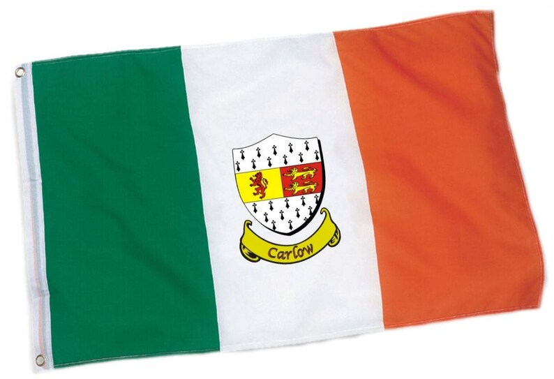 Carlow County Coat of Arms Ireland Flag 3'x5' Foot - Etsy