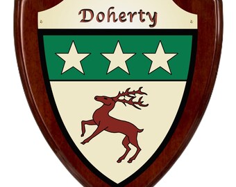 Doherty Family Crest - Etsy