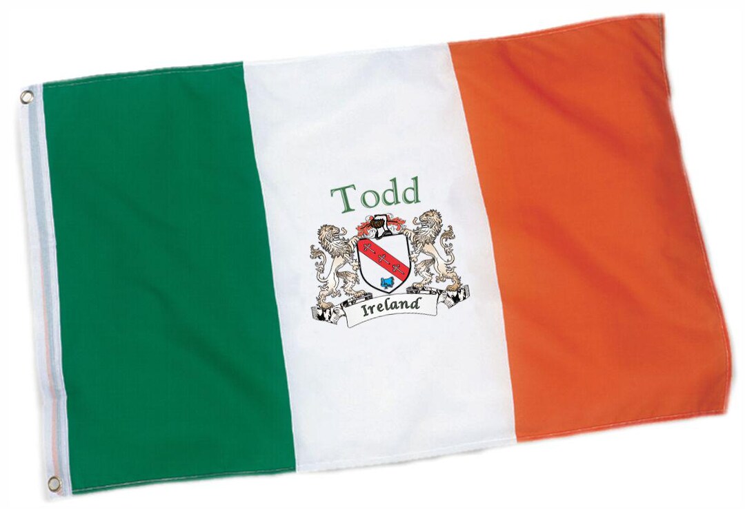 Todd Irish Coat of Arms Flag - 3'x5' Foot - Etsy
