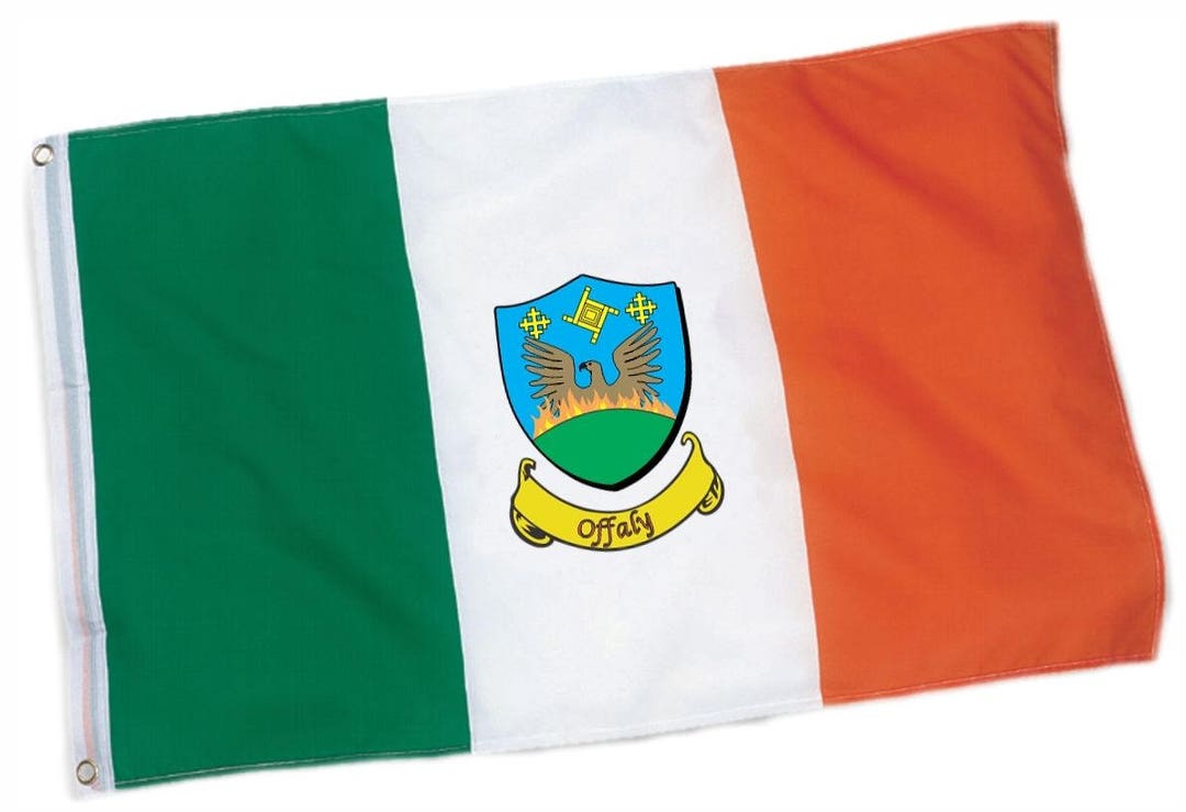 Offaly County Coat of Arms Ireland Flag 3'x5' Foot - Etsy