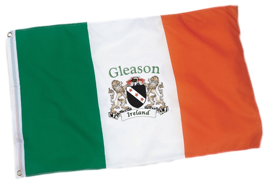 Gleason Irish Coat of Arms Heavy Duty Outdoor Ireland Flag 3 Sizes - Etsy
