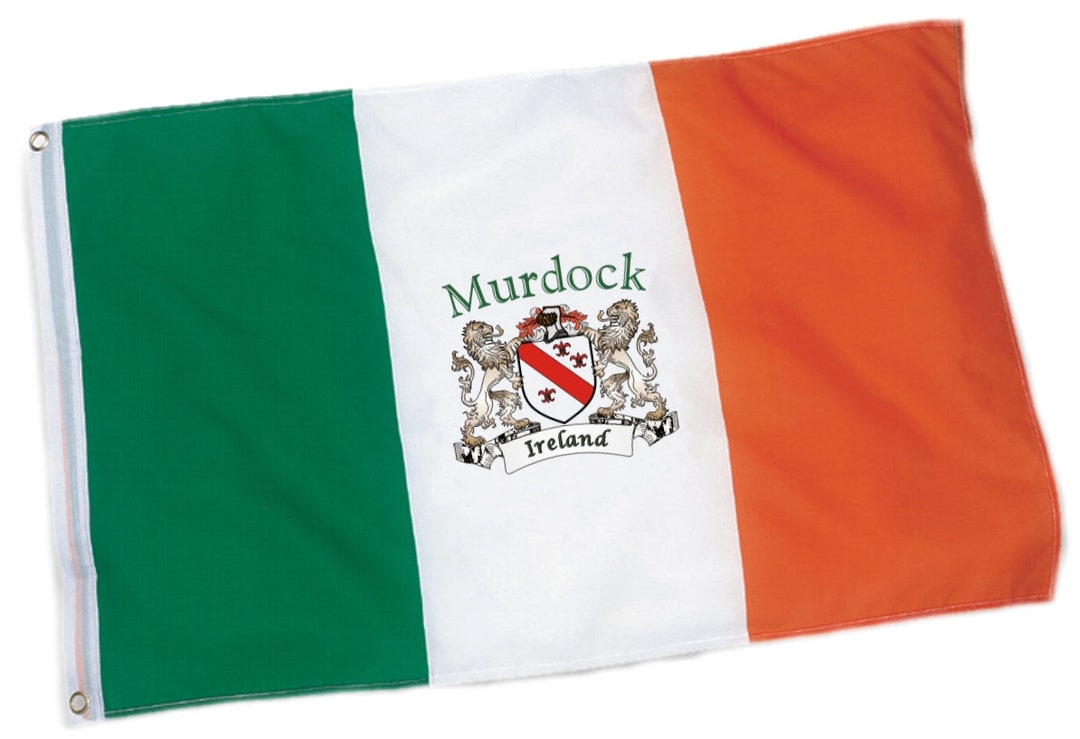 Murdock Irish Coat of Arms Heavy Duty Outdoor Ireland Flag ( 3 Sizes ...