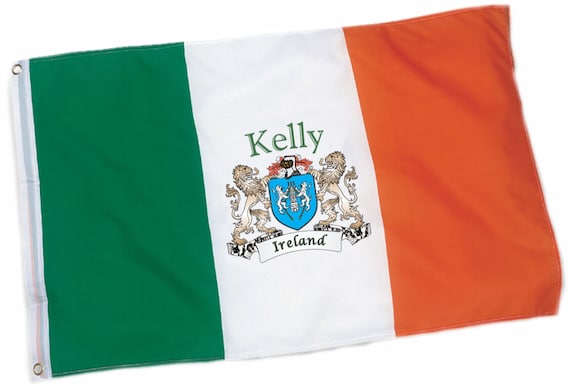 Kelly Irish Coat of Arms Heavy Duty Outdoor Ireland Flag 3 | Etsy