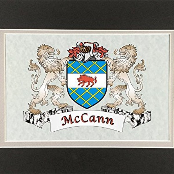 Mccann Coat of Arms - Etsy