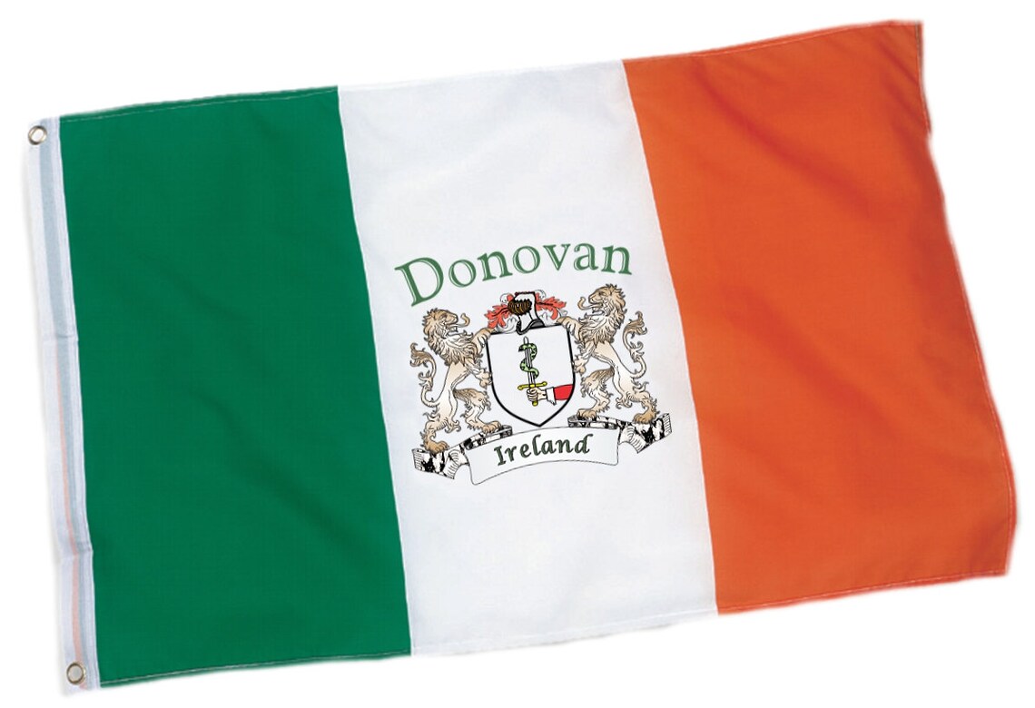 Donovan Irish Coat of Arms Ireland Flag 3'x5' foot | Etsy