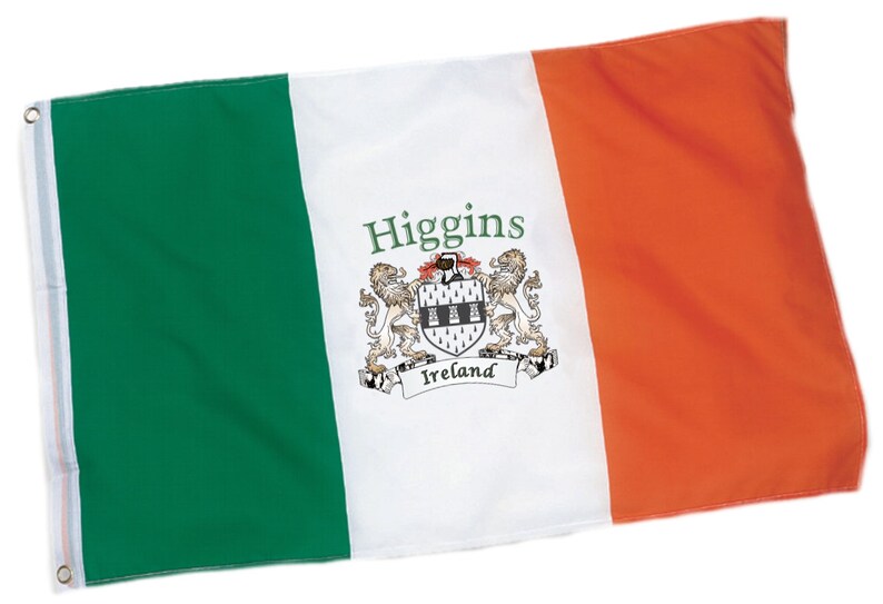 Higgins Irish Coat of Arms Ireland Flag 3'x5' Foot - Etsy
