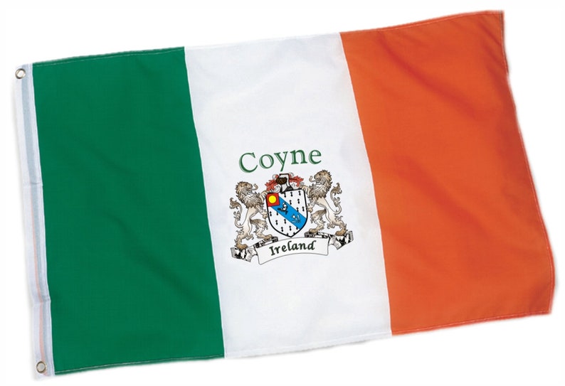Coyne Irish Coat of Arms Ireland Flag 3'x5' Foot - Etsy