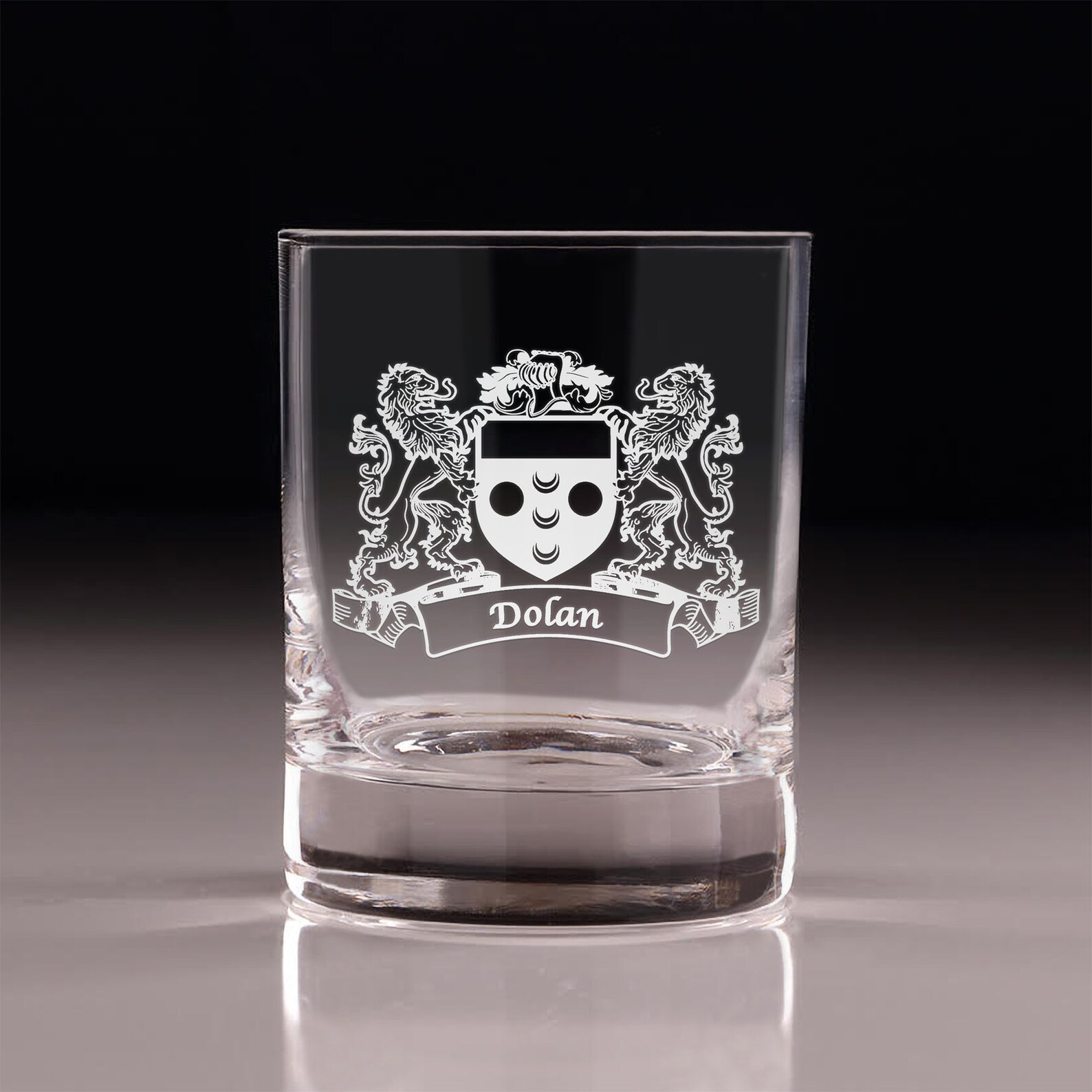 Dolan Irish Coat of Arms Old Fashioned Tumblers Set of 4 - Etsy