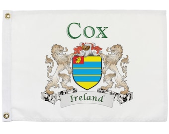 Cox Coat of Arms - Etsy