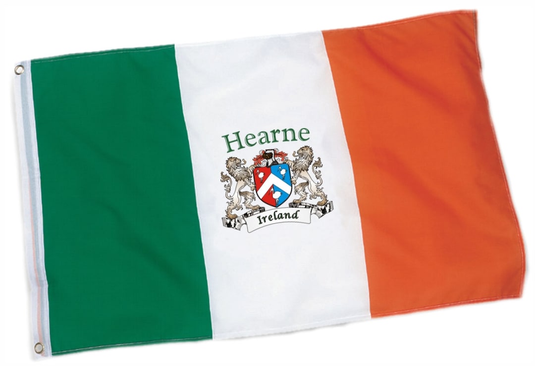 Hearne Irish Coat of Arms Heavy Duty Outdoor Ireland Flag 3 Sizes - Etsy