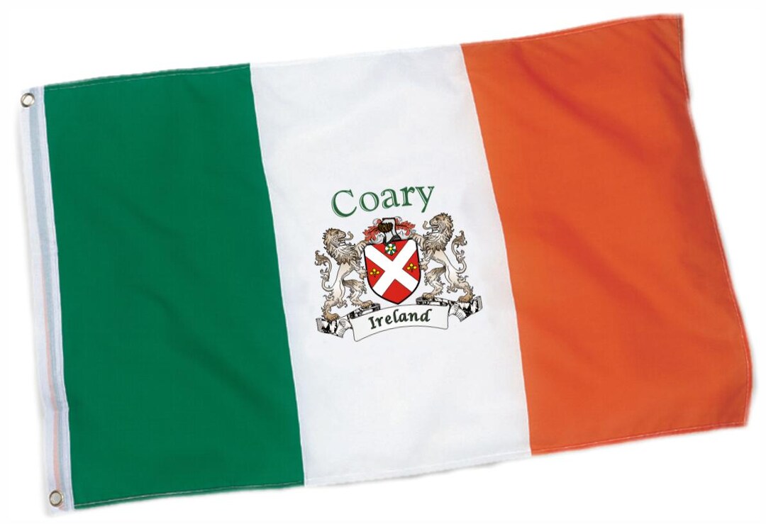 Coary Irish Coat of Arms Flag - 3'x5' Foot - Etsy
