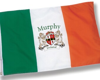 Kelly Irish Coat of Arms Ireland Flag 3'x5' Foot - Etsy