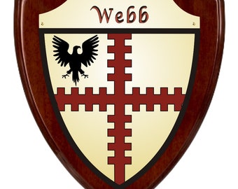 Webb Coat of Arms - Etsy