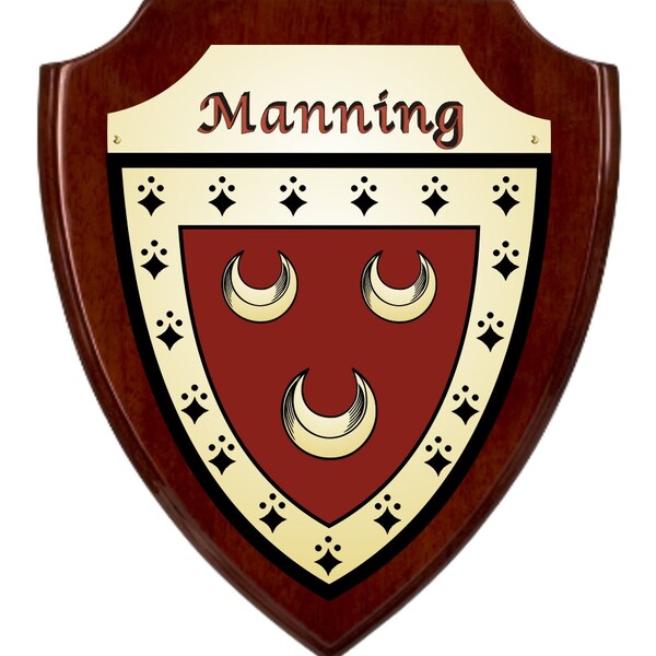 Manning Coat of Arms - Etsy