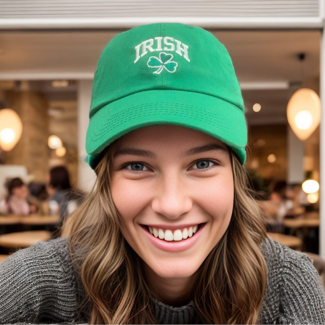 Kelly Shamrock Cap - Kelly Green - Embroidered - Etsy