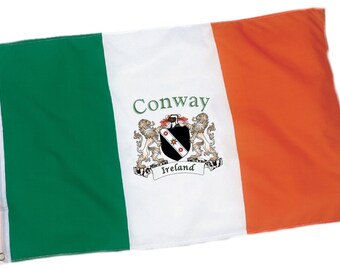 Kelly Irish Coat of Arms Ireland Flag 3'x5' Foot - Etsy