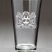 Milligan Irish Coat of Arms Lions Pint Glasses sand Etched - Etsy