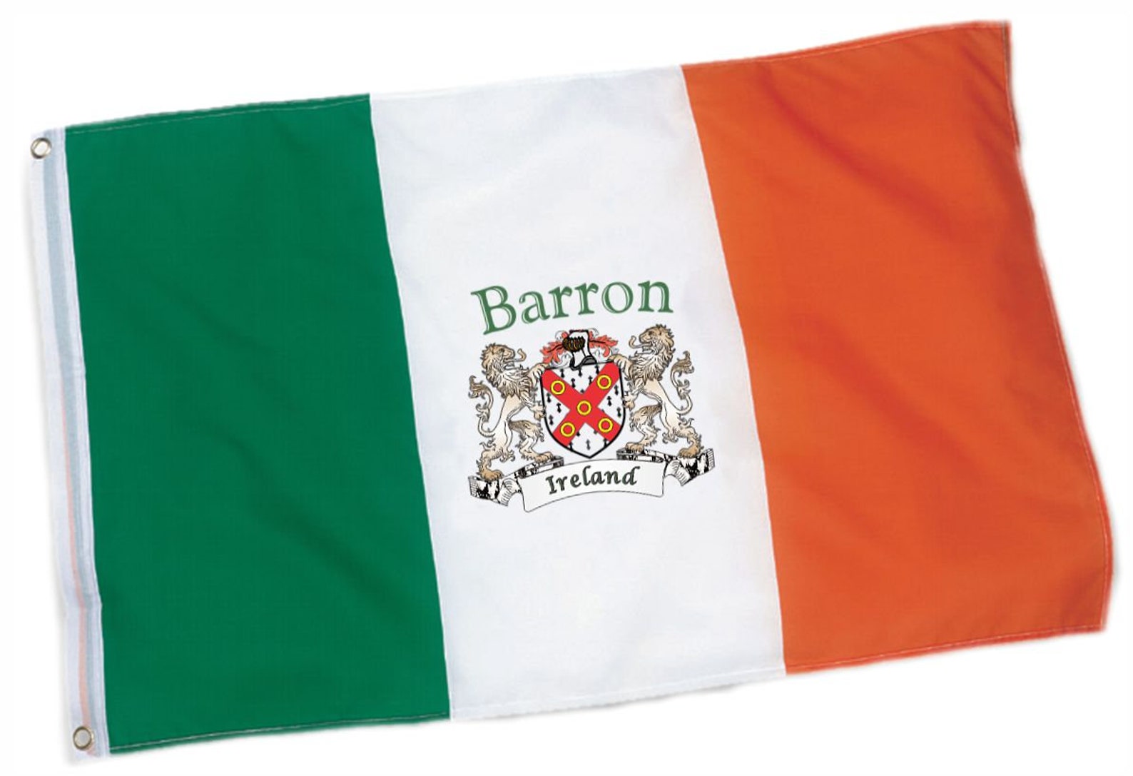 Barron Irish Coat of Arms Heavy Duty Outdoor Ireland Flag 3 - Etsy