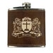 Sheehy Irish Coat of Arms Leather Flask Rustic Brown - Etsy