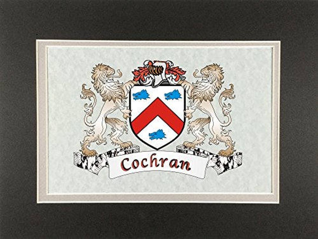 Cochran Irish Coat of Arms Print Frameable 9 X 12 - Etsy
