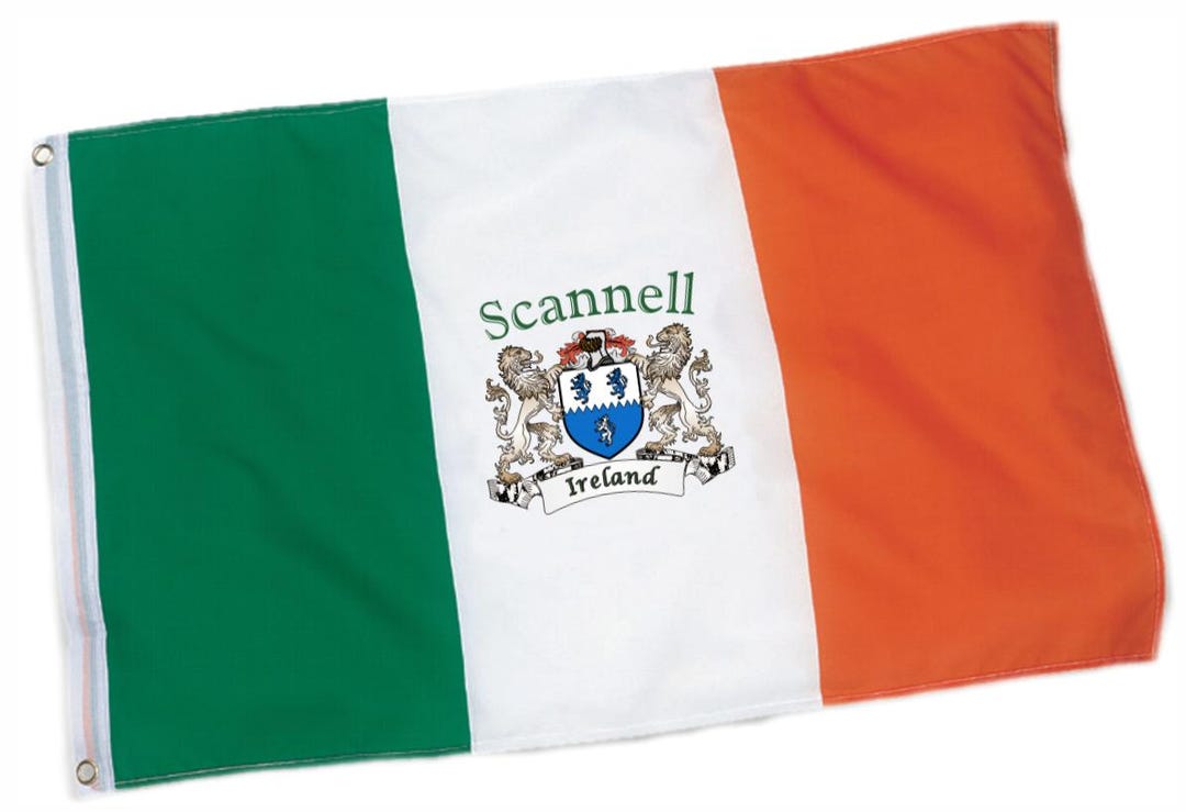 Scannell Irish Coat of Arms Flag - 3'x5' Foot - Etsy