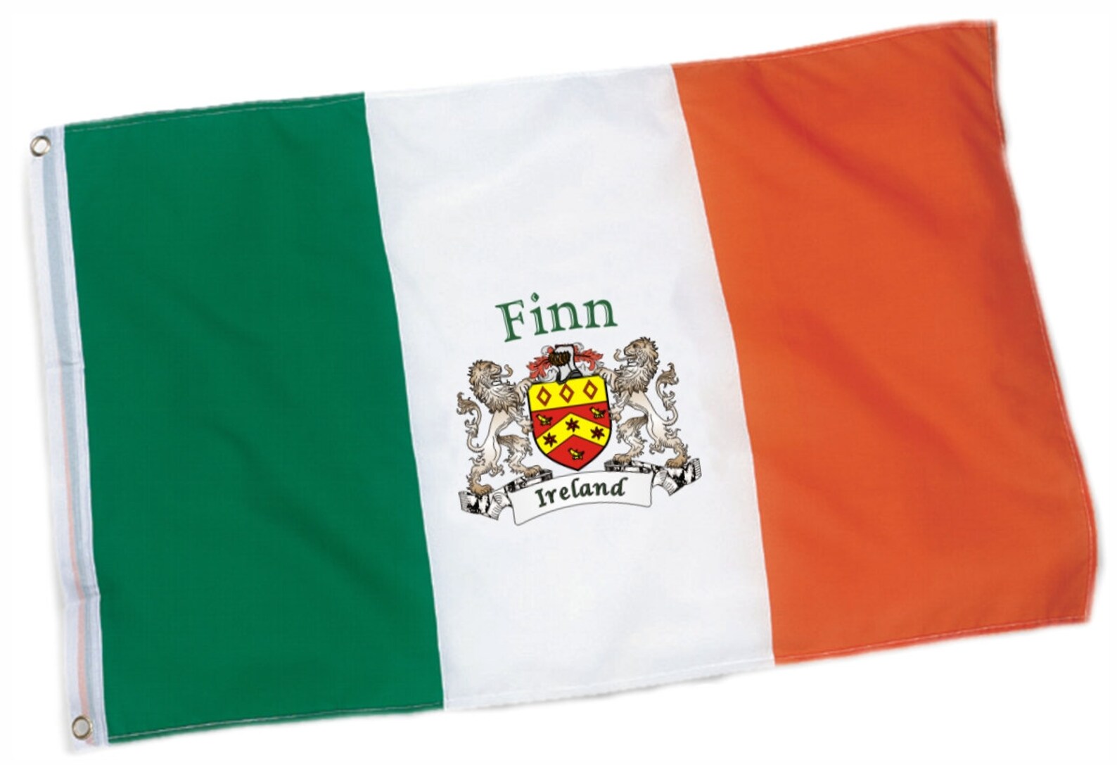 Finn Irish Coat Of Arms Ireland Flag 3 x5 Foot Etsy finn-irish-coat-of-arms-ireland-flag-3-x5-foot-etsy