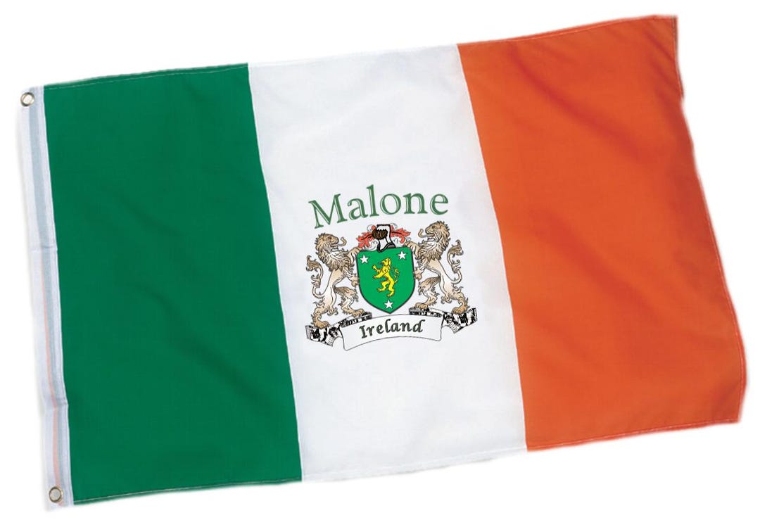 Malone Irish Coat of Arms Ireland Flag - 3'x5' Foot - Etsy