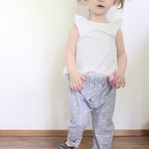 Reversible Pants Pattern | Kids Sewing Pattern | Girls Pants | Toddler ...