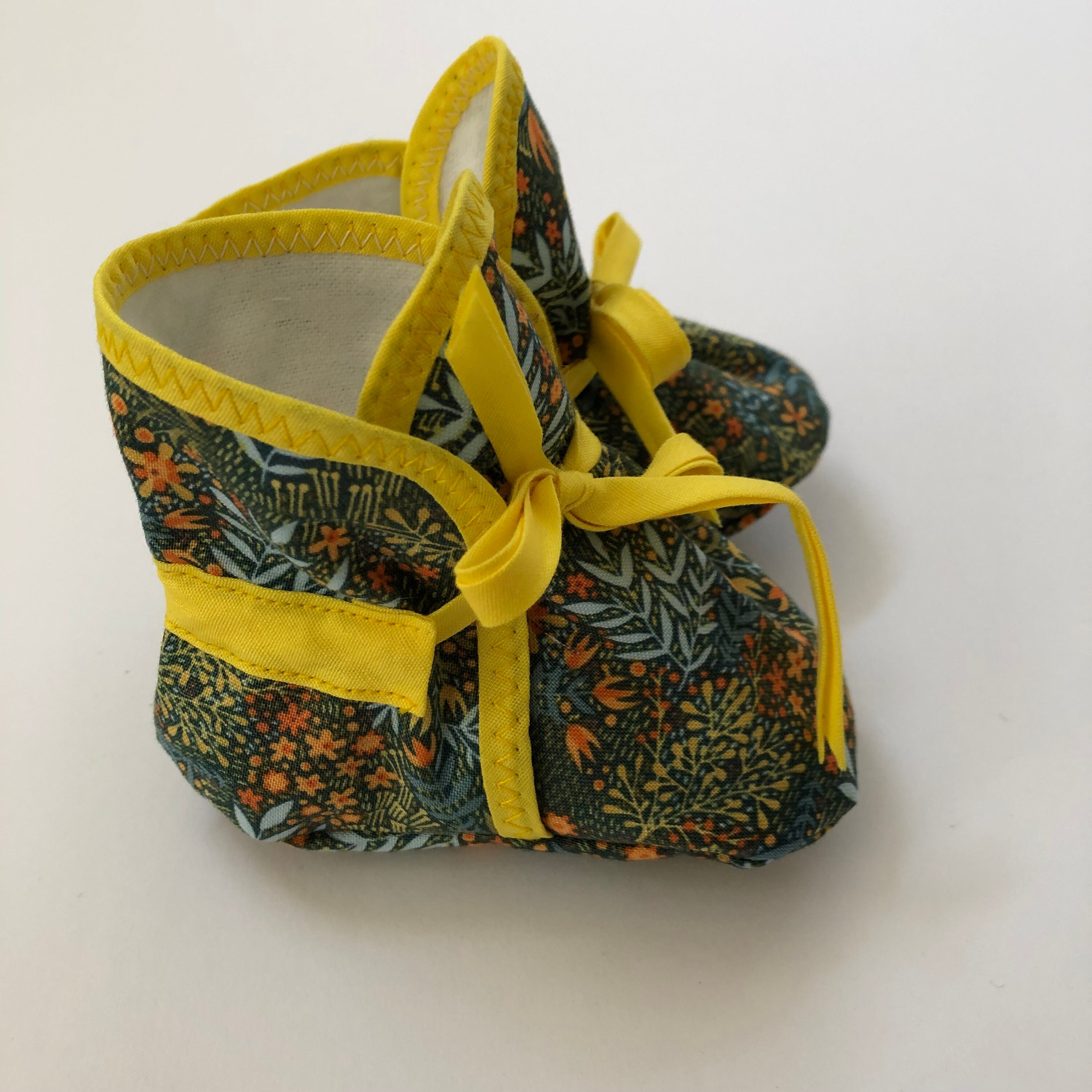 Baby Bootie PDF Pattern | Baby Shoe PDF Sewing Pattern | Baby Booties ...