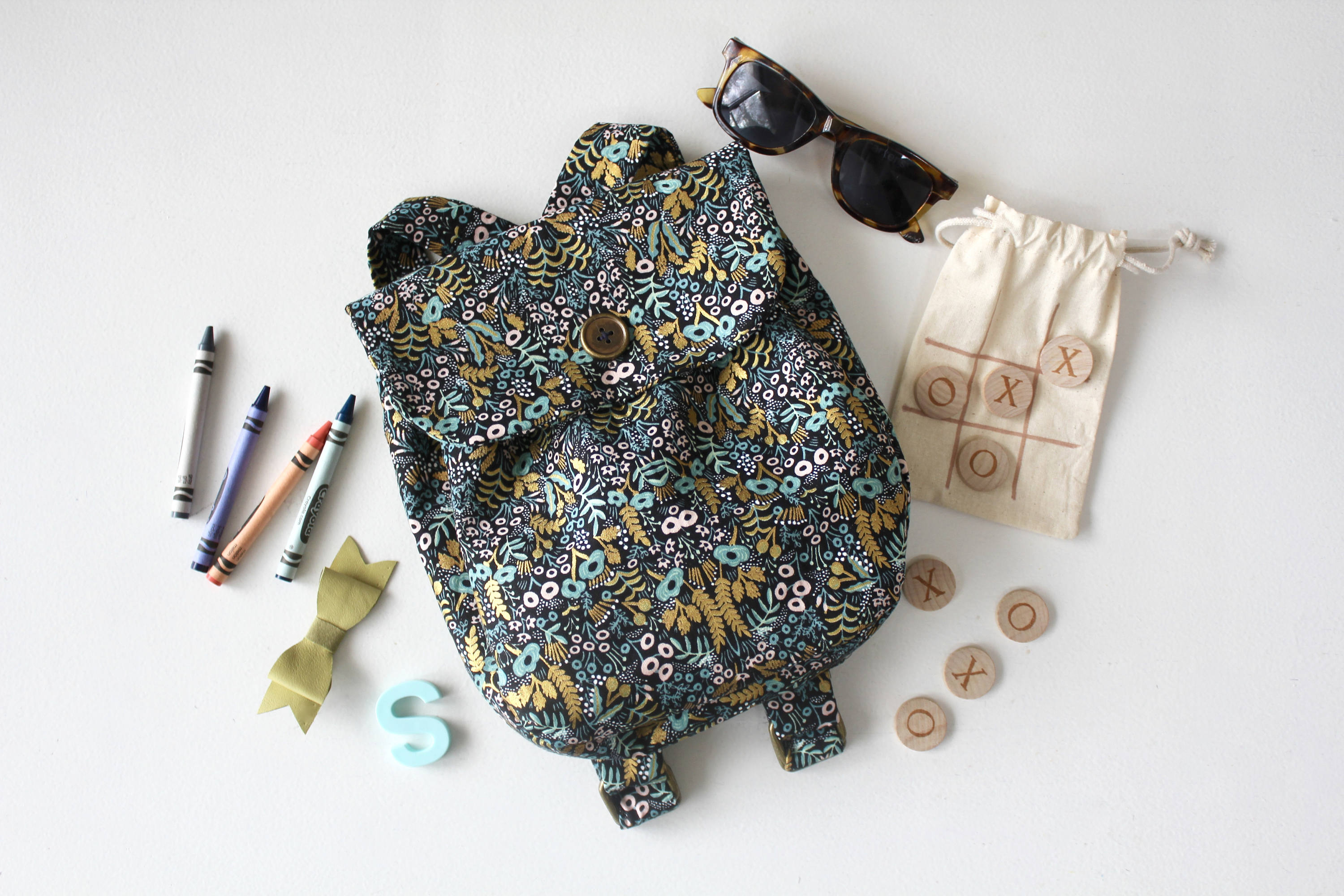 Toddler Backpack PDF Pattern | Preschool Backpack PDF Sewing Pattern ...