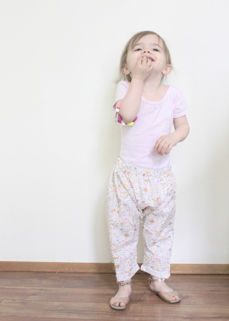 Reversible Pants Pattern Kids Sewing Pattern Girls Pants | Etsy