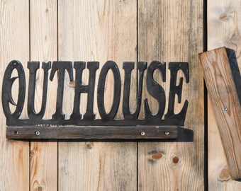Outhouse signs | Etsy