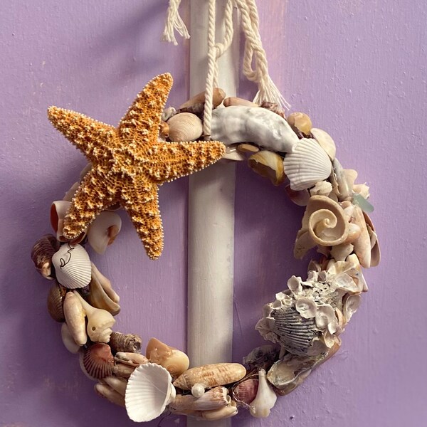 Seashell Wreath - Etsy