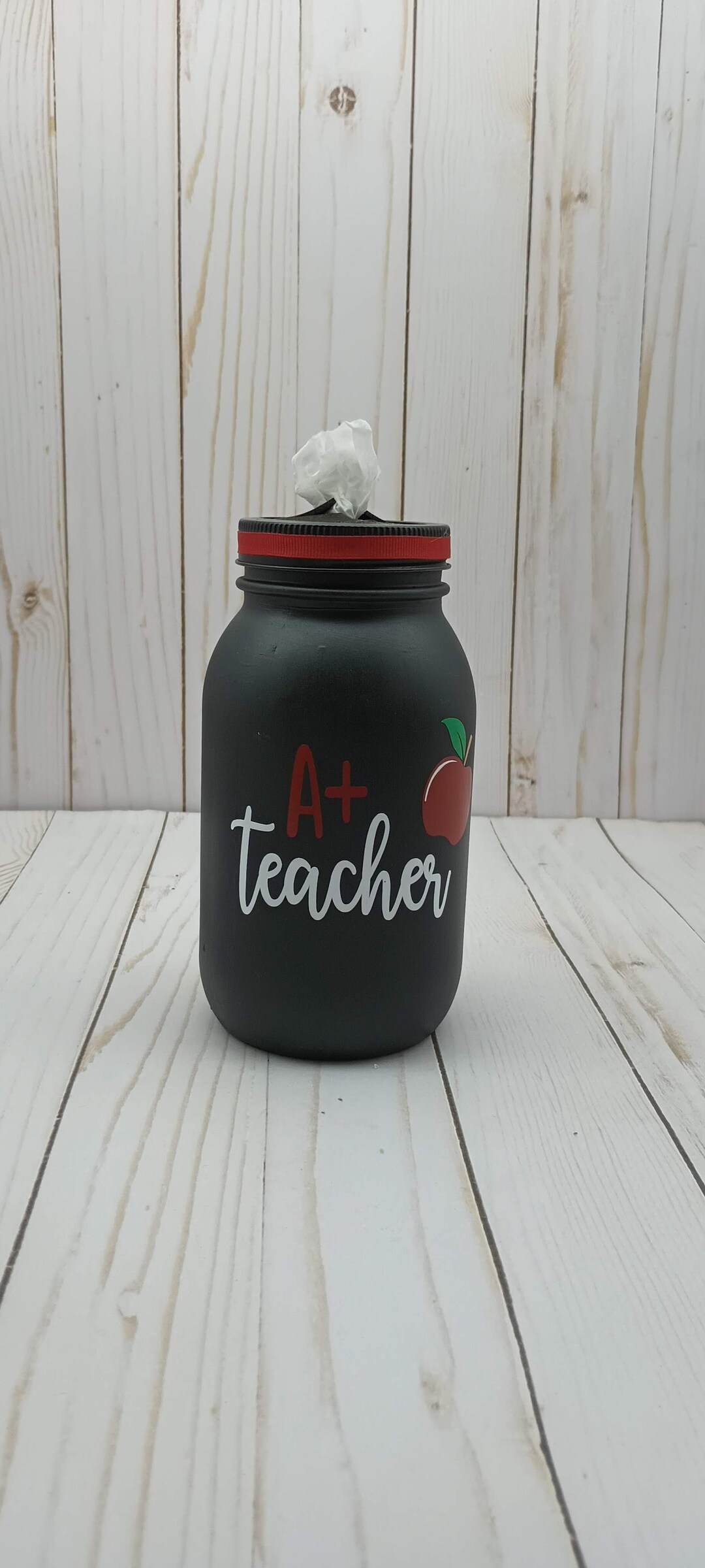 A+ Teacher Tissue Dispenser - Etsy