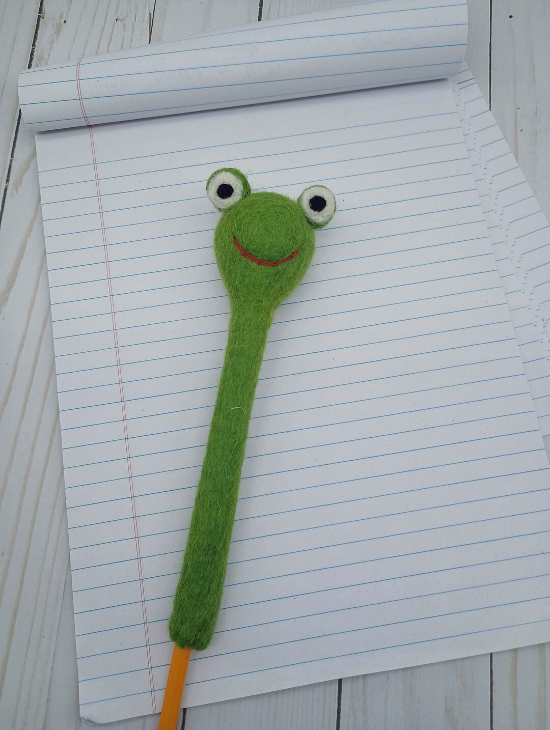 Frog Pencil Puppet - Etsy