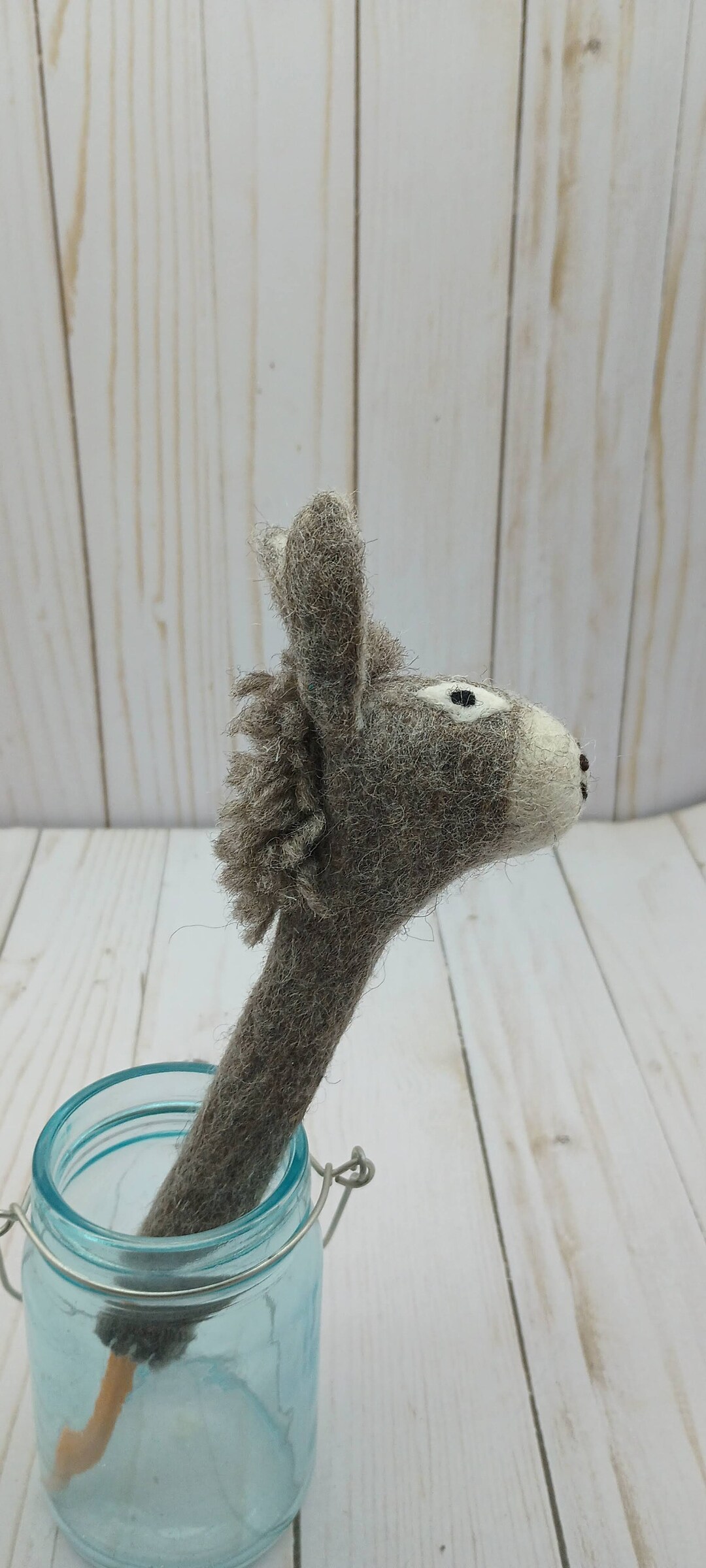 Donkey Pencil Puppet - Etsy
