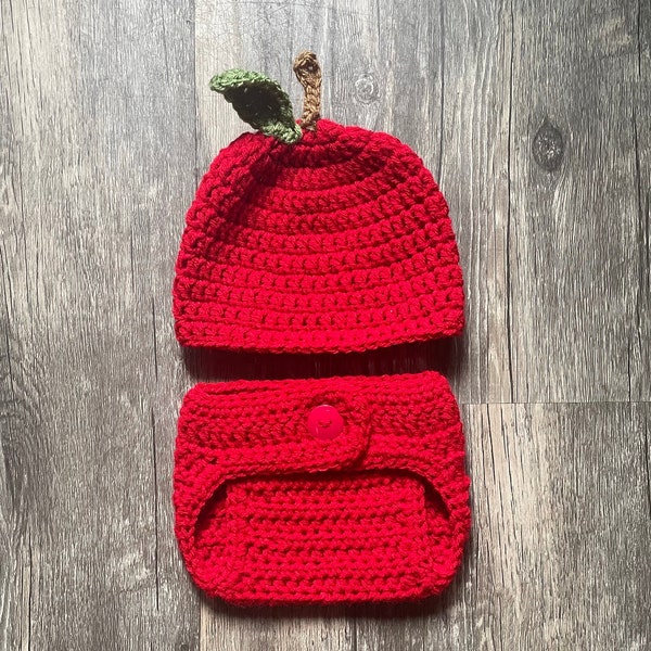 Apple Newborn Outfit - Etsy