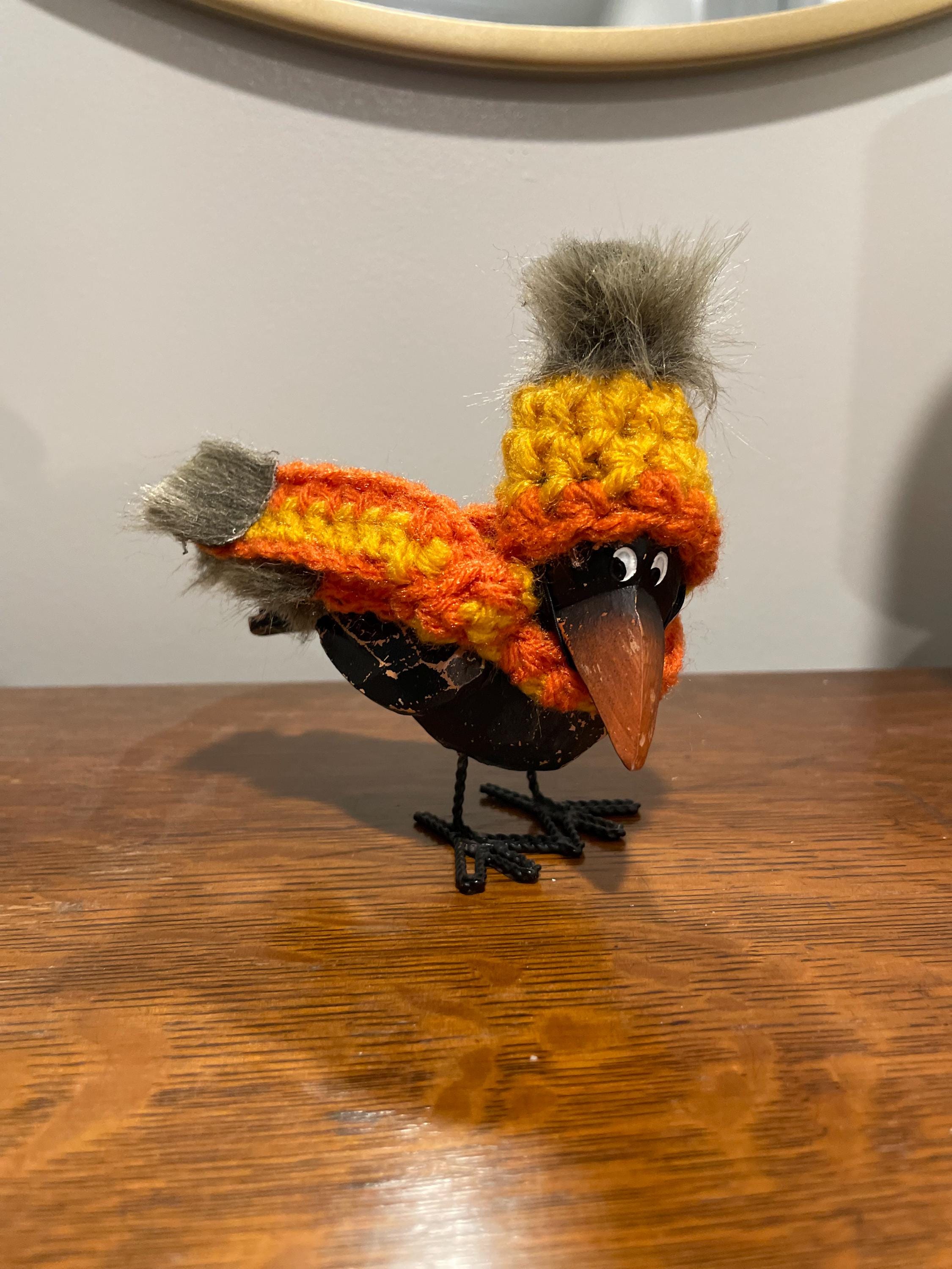 Judgmental Crow Fall Hat and Scarf Set ( Crow is NOT Included ) - Etsy