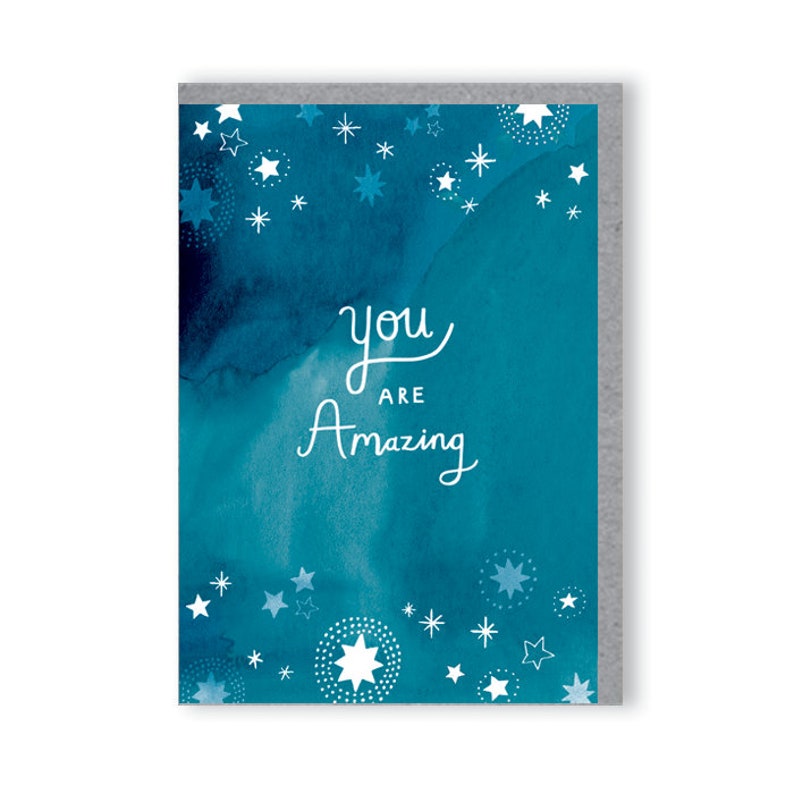 You Are Amazing - Greeting Card - Etsy