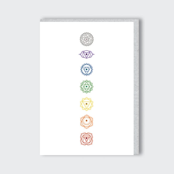 Chakras - Greeting Card - Blank - Etsy