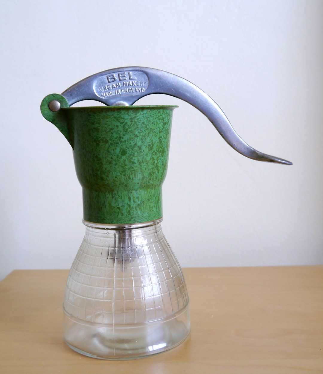Bel Jubilee Cream Maker Mottled Green Bakelite - Etsy
