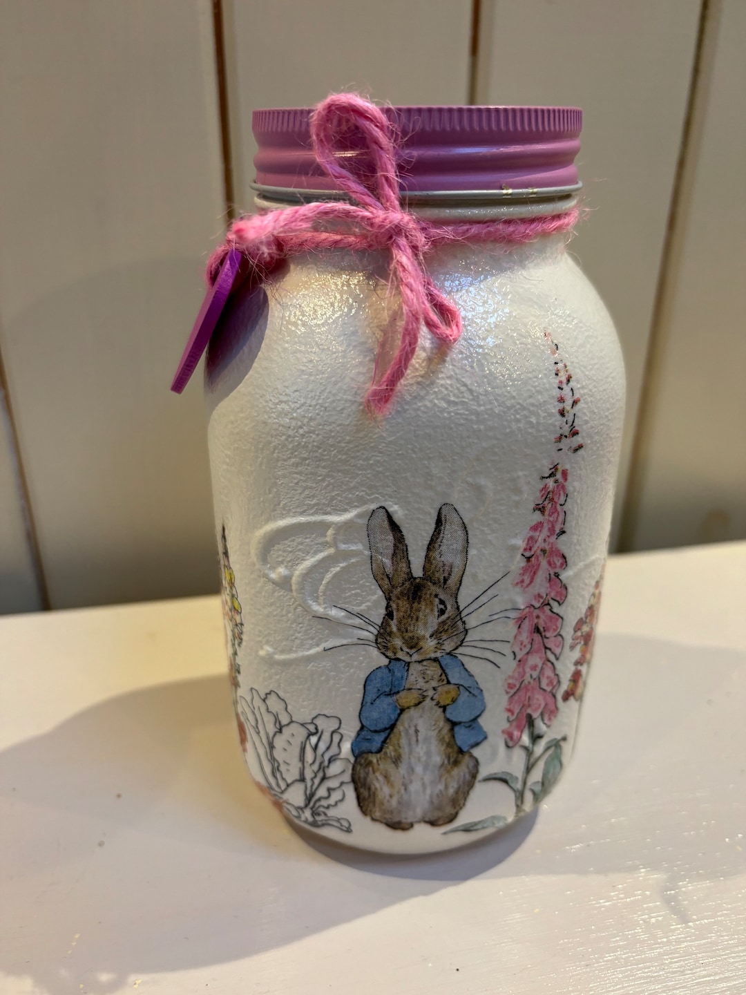 Large Peter Rabbit Inspired Money Jar. - Etsy