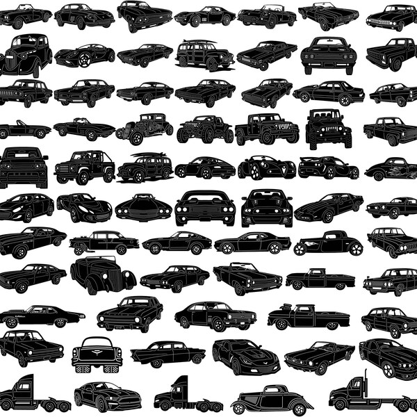 Car Dxf Files - Etsy