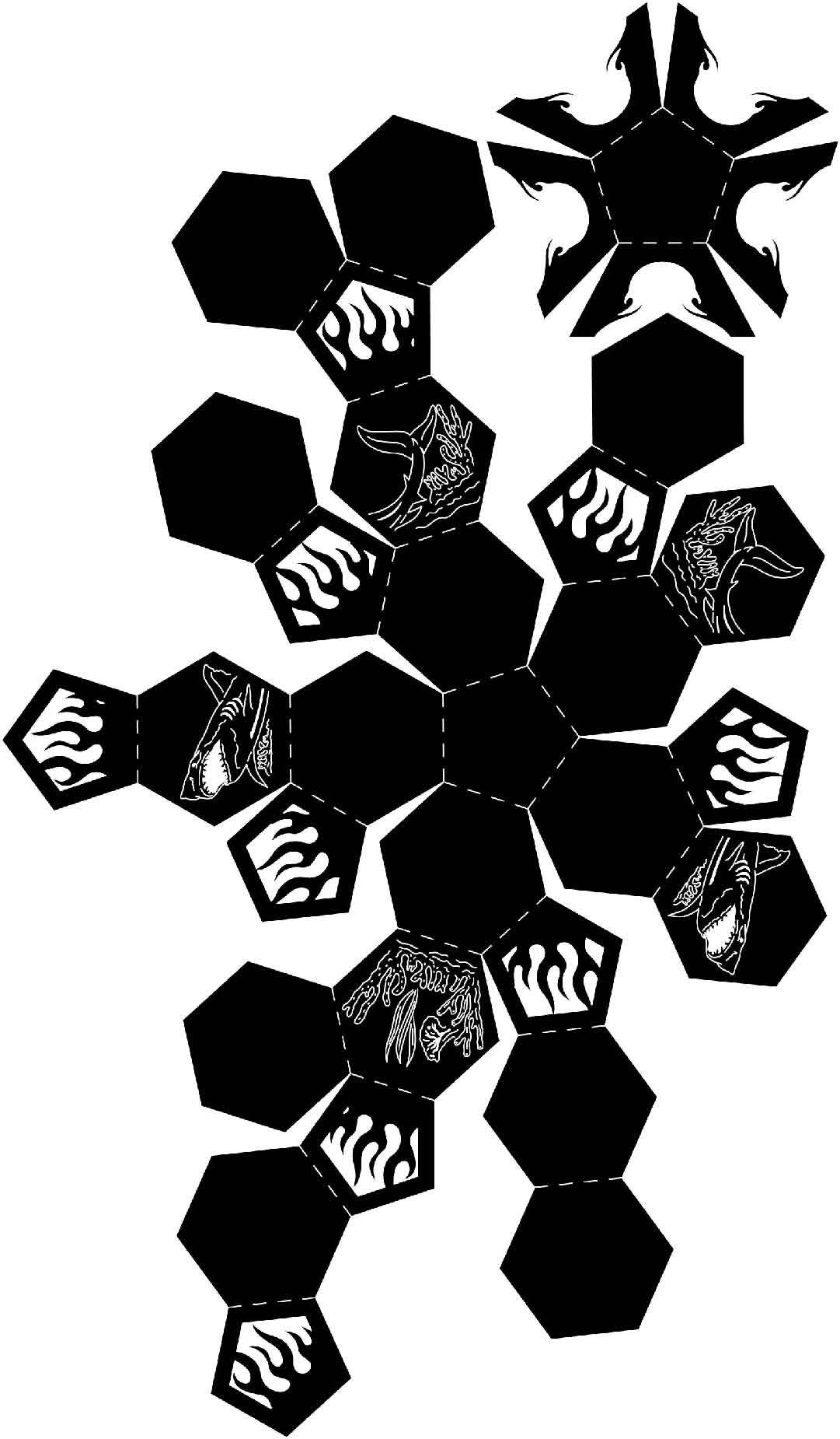 Fire Pit Balls Shark Fish and Coral Reef-DXF files cut ready | Etsy