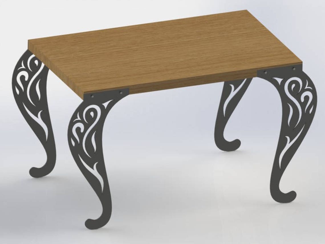 Traditional Style Plain and Ornamental Scroll Legs of - Etsy