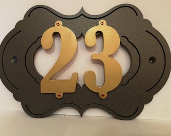 Plasma Cut House Numbers - Etsy