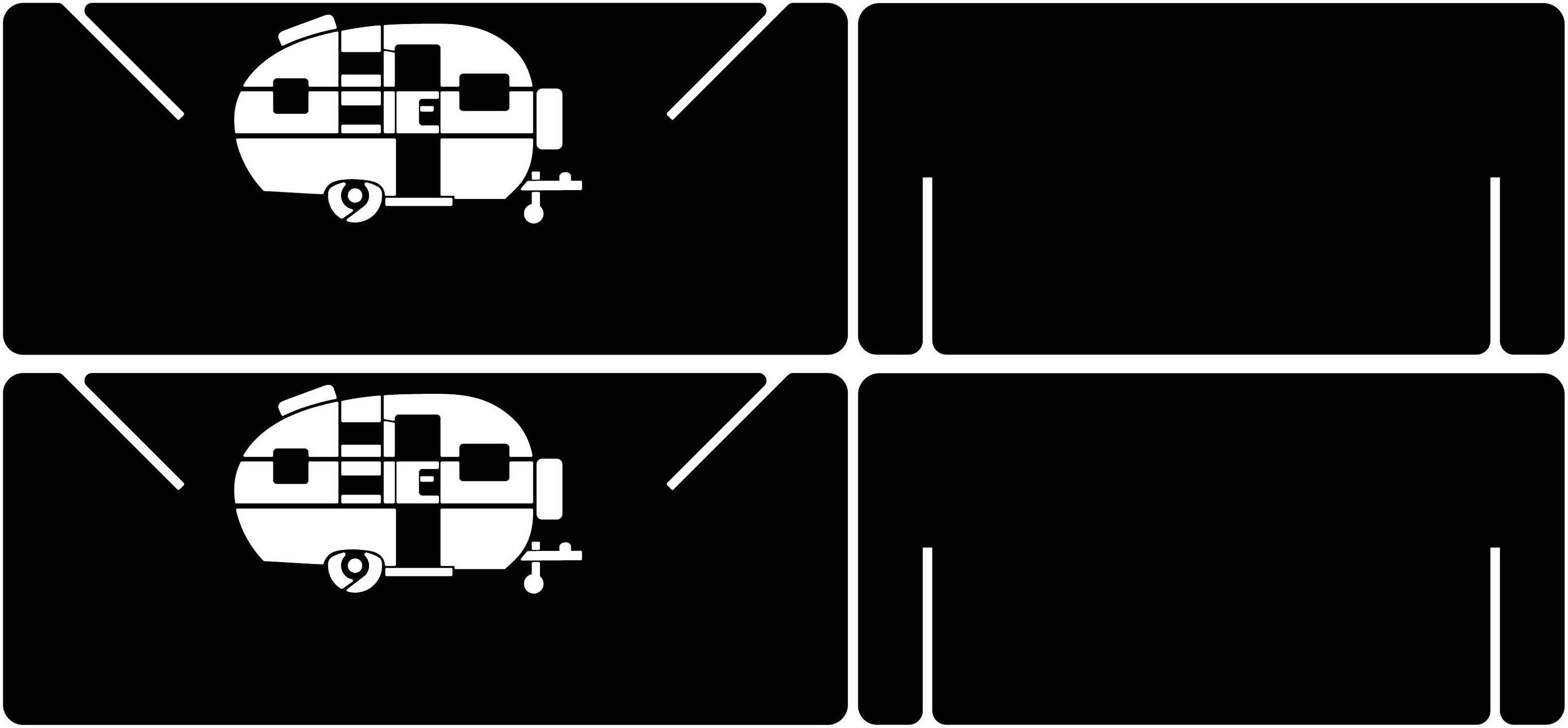 Custom Collapsible Fire Pit Vintage Camper-dxf Files Cut Ready for Cnc ...