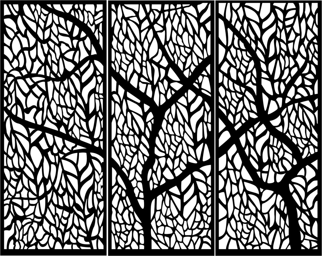 Custom Privacy Screens Ornaments DXF Files Cut Ready for Cnc Machines ...