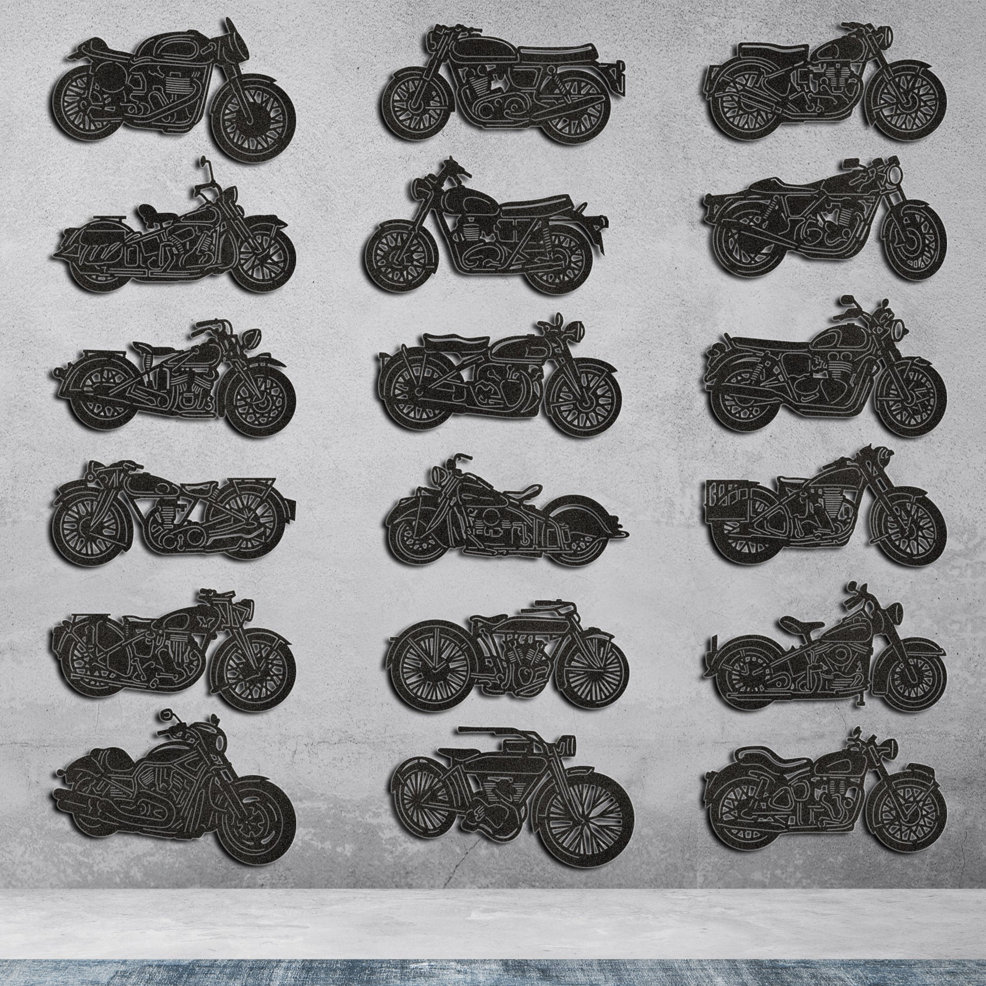 Motorcycles and Choppers DXF Files Cut Ready for CNC Machines - Etsy ...
